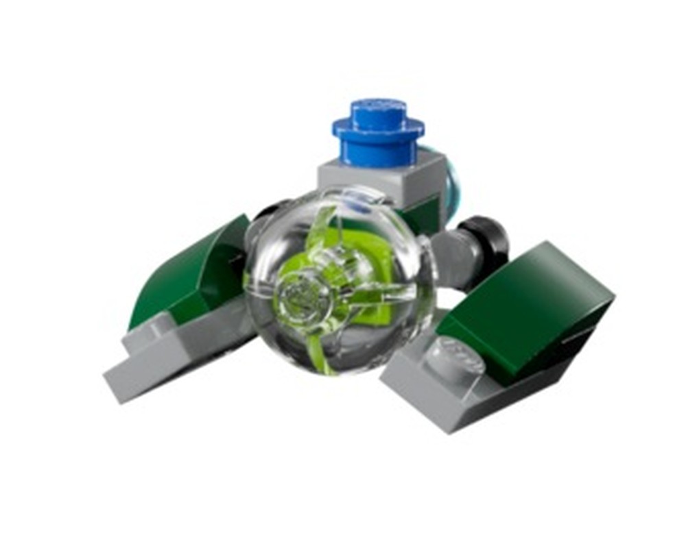LEGO Set 75395-1-s19 2024 - Day 19: Yoda's Jedi Star Fighter (2024 Seasonal > Advent > Star Wars ...