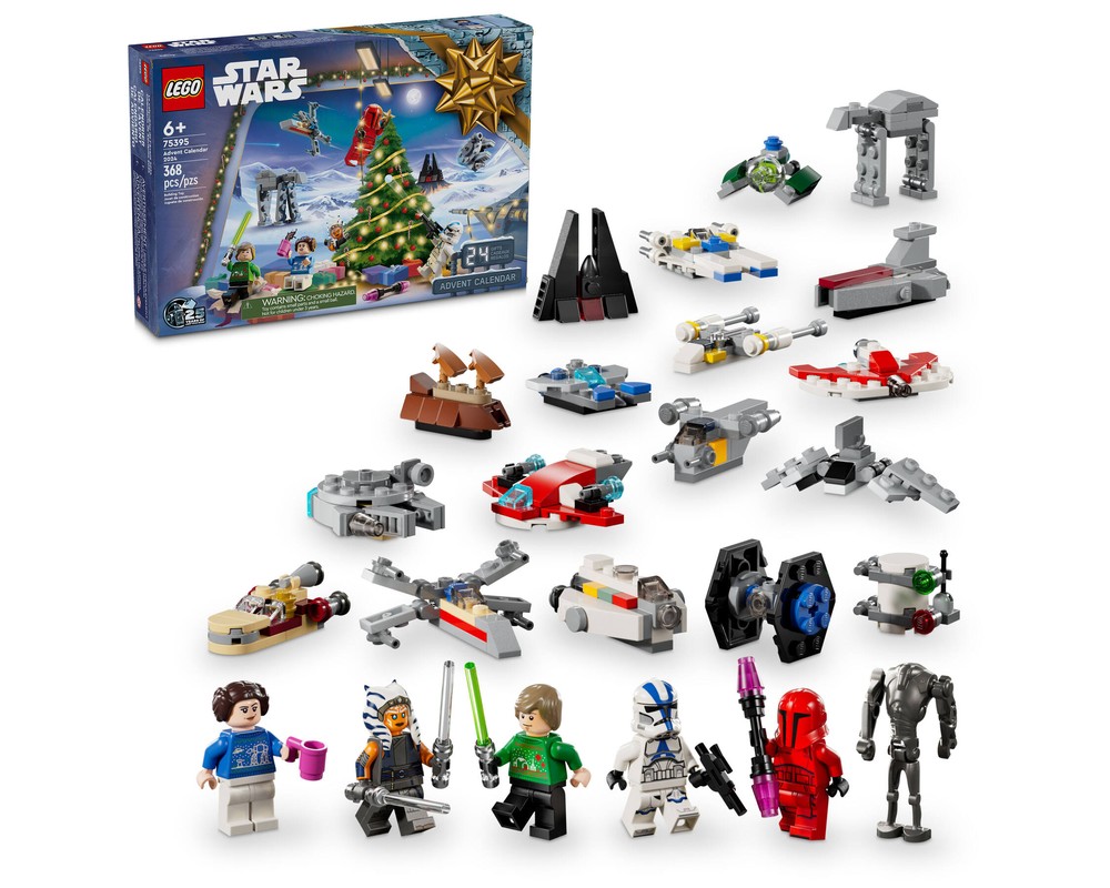 LEGO Set 75395-1 Star Wars Advent Calendar 2024 (2024 Seasonal > Advent ...