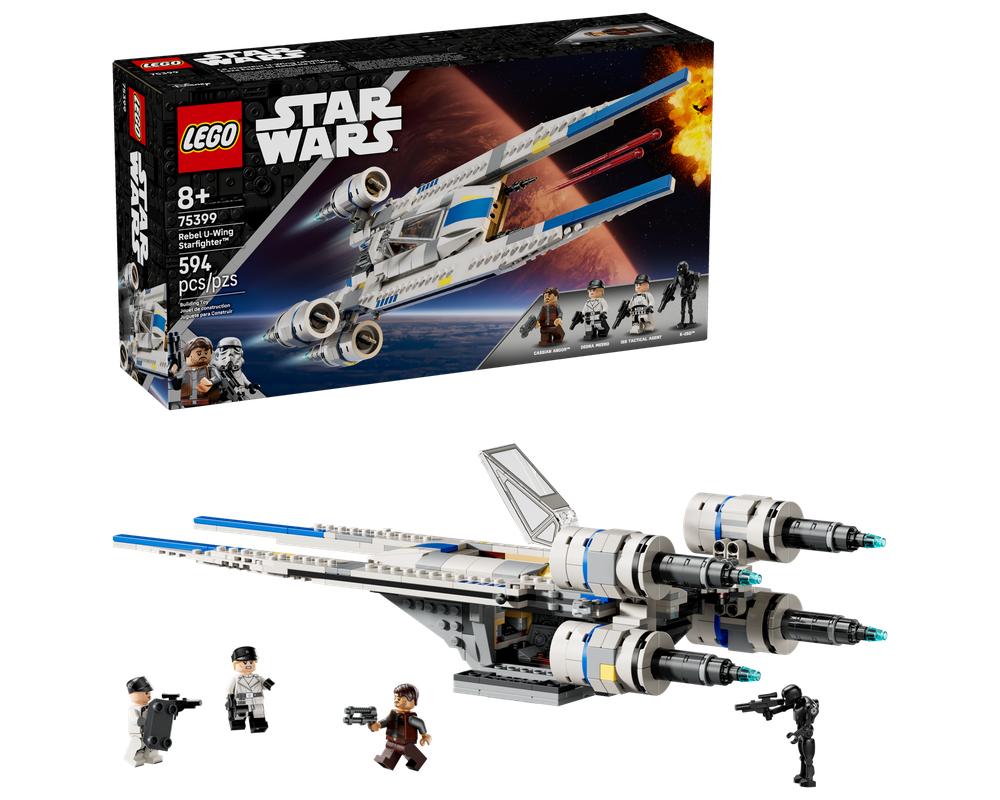 LEGO Set 75399-1 Rebel U-Wing Starfighter (2025 Star Wars ...