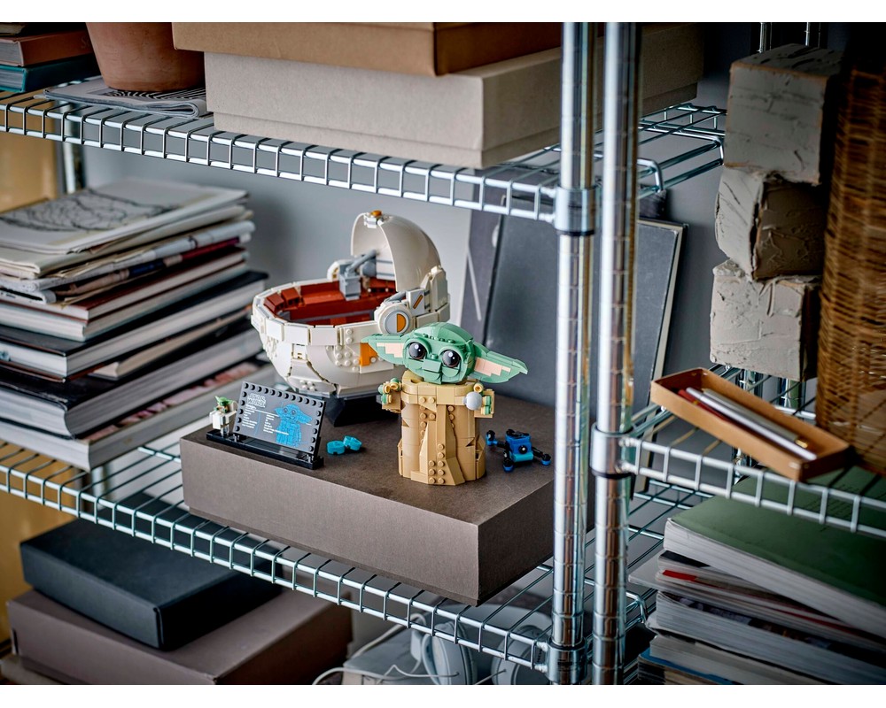 LEGO Set 75403-1 Grogu with Hover Pram (2025 Star Wars) | Rebrickable ...