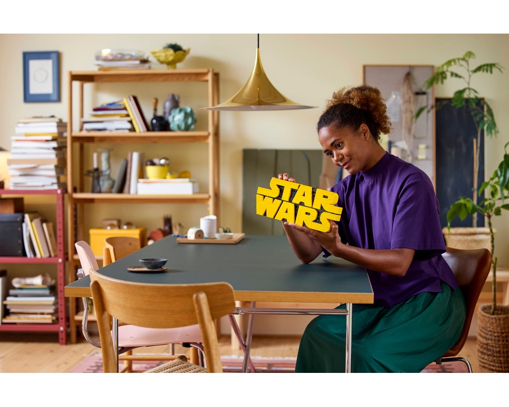 LEGO Set 75407-1 Brick-Built Star Wars Logo (2025 Star Wars ...