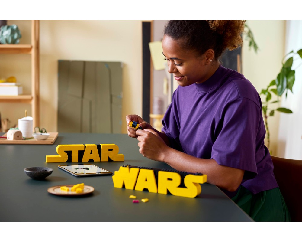 LEGO Set 75407-1 Brick-Built Star Wars Logo (2025 Star Wars ...