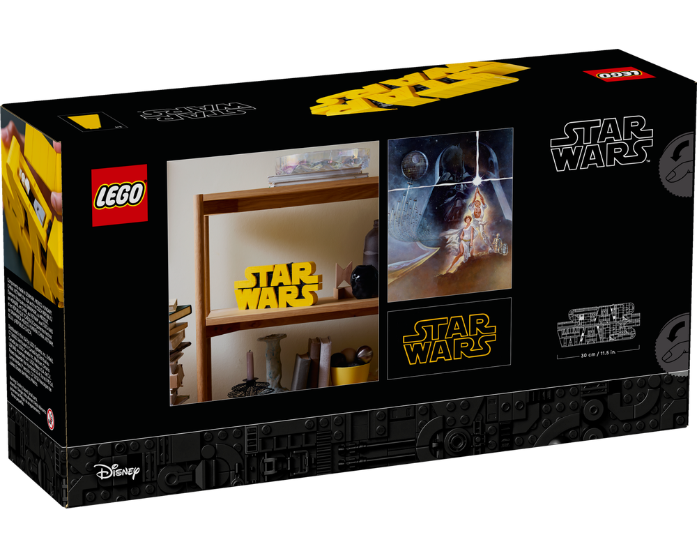 LEGO Set 75407-1 Brick-Built Star Wars Logo (2025 Star Wars ...