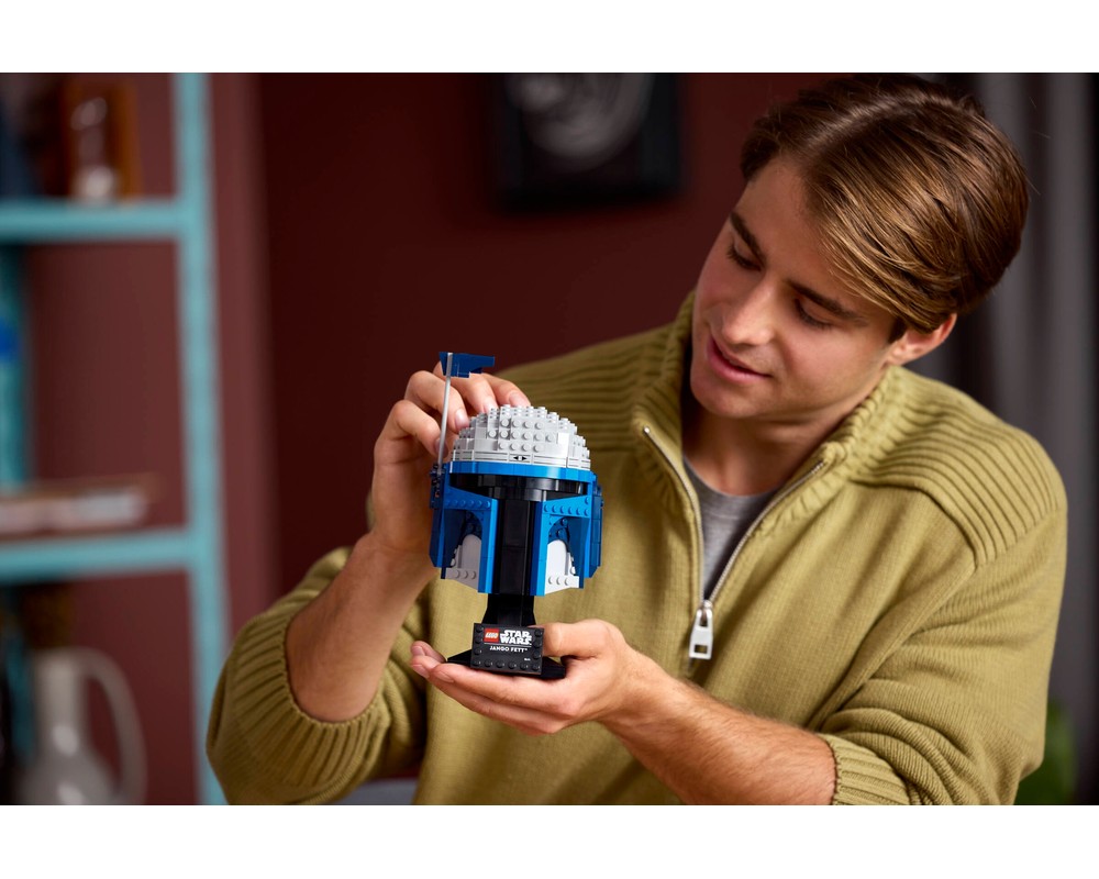 LEGO Set 75408-1 Jango Fett Helmet (2025 Star Wars) | Rebrickable ...