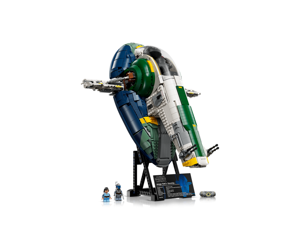 LEGO Set 75409-1 Jango Fett's Firespray-Class Starship (2025 Star Wars ...