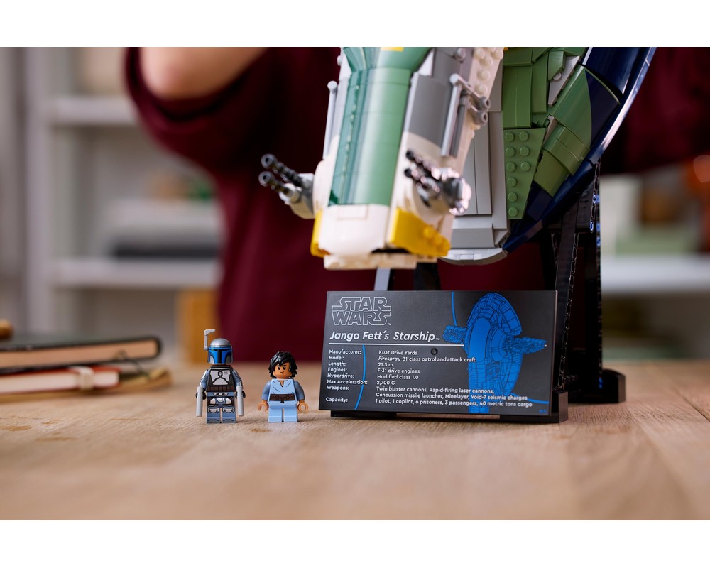 LEGO Set 75409-1 Jango Fett's Firespray-Class Starship (2025 Star Wars ...