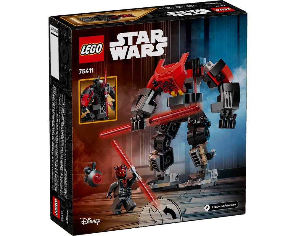 LEGO Set 75411-1 Darth Maul Mech (2025 Star Wars) | Rebrickable - Build ...