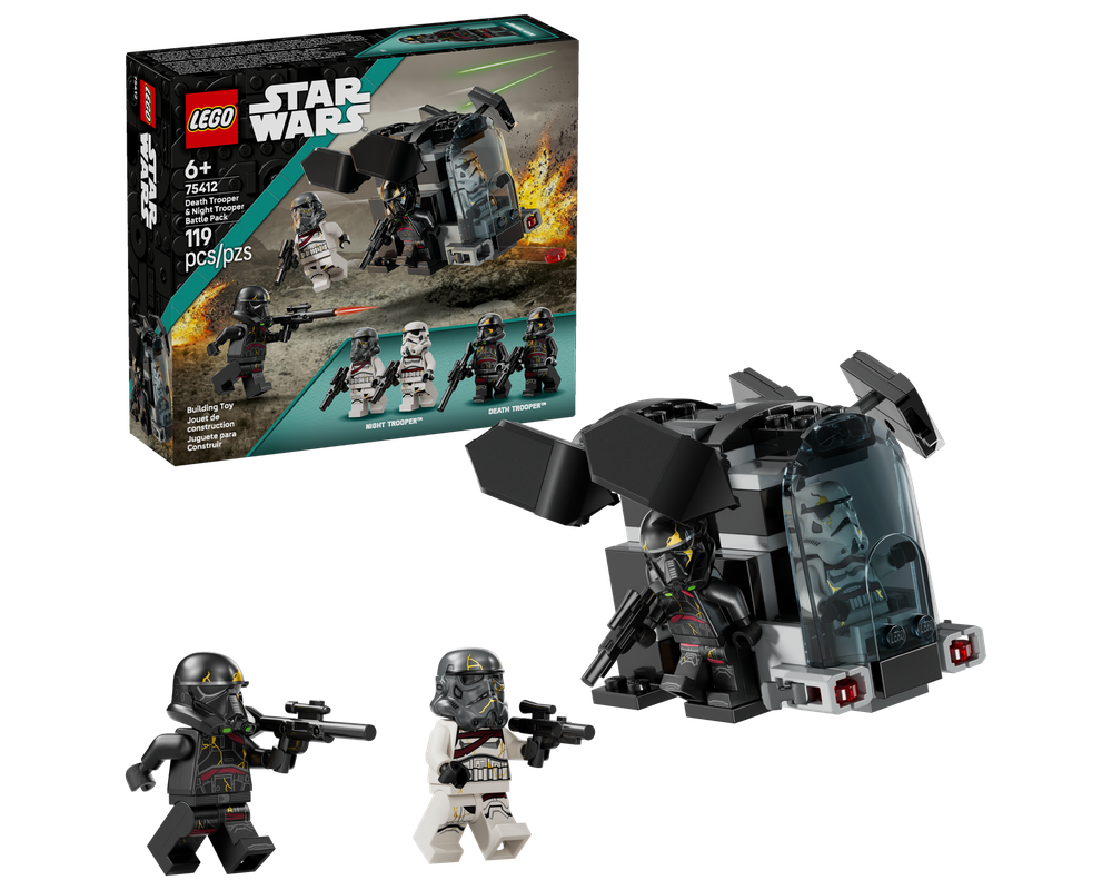 LEGO Set 75412-1 Death Trooper & Night Trooper Battle Pack (2025 Star ...