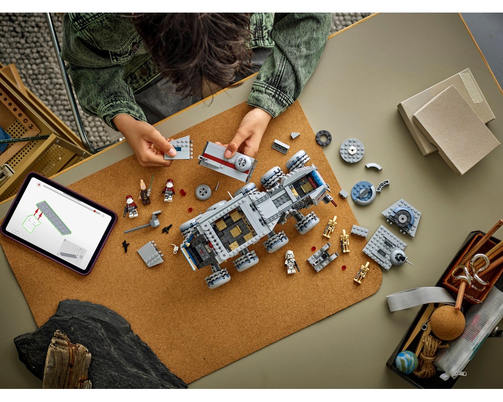 LEGO Set 75413-1 Republic Juggernaut (2025 Star Wars) | Rebrickable ...