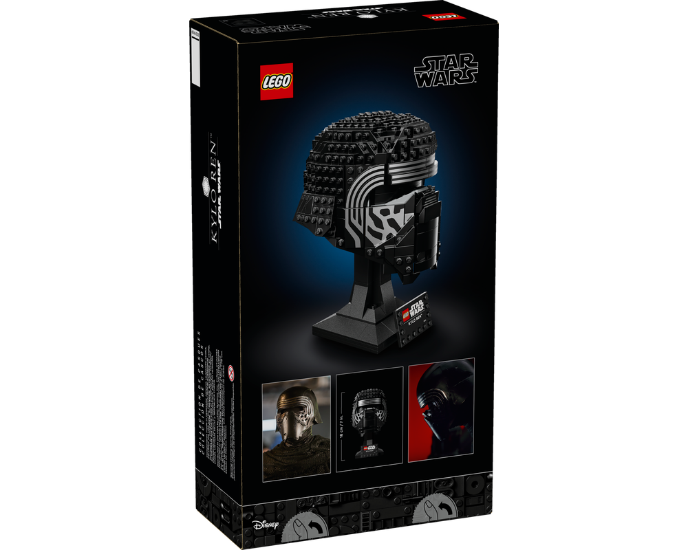 LEGO Set 75415-1 Kylo Ren Helmet (2025 Star Wars) | Rebrickable - Build ...