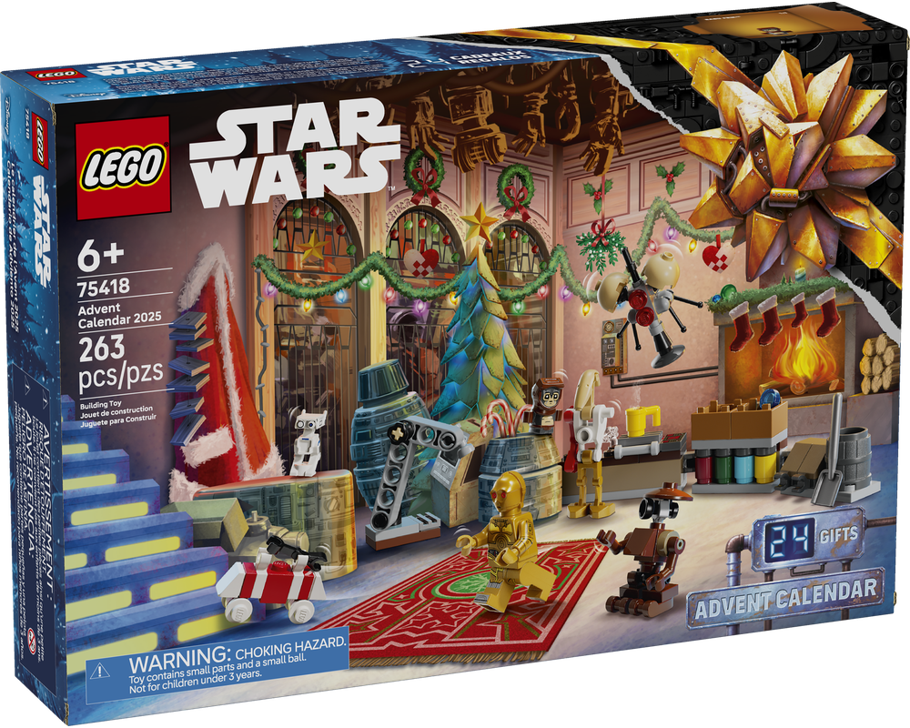 LEGO Set 75418-1 Star Wars Advent Calendar 2025 (2025 Seasonal > Advent ...