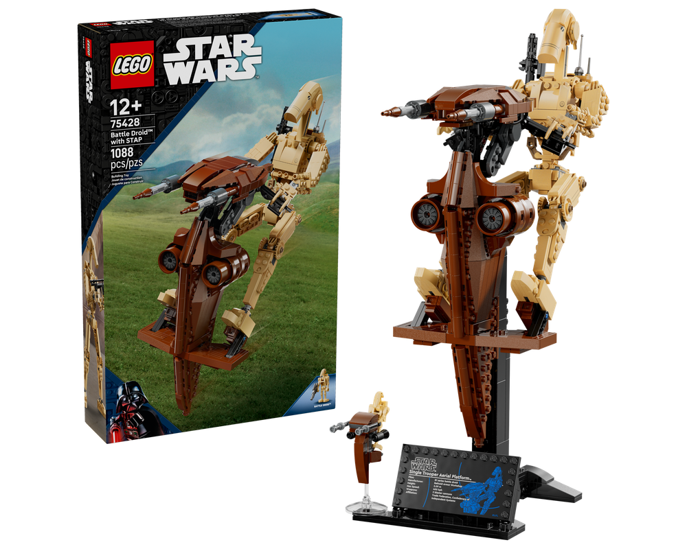 LEGO Set 75428-1 Battle Droid with STAP (2025 Star Wars) | Rebrickable ...