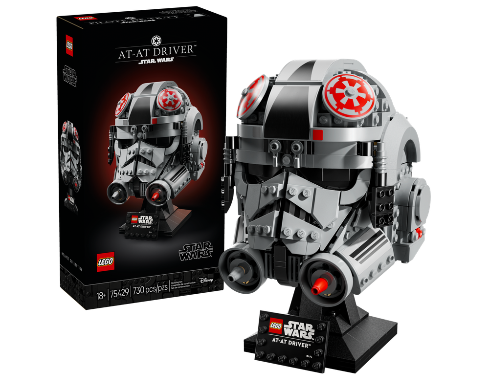 LEGO Set 75429-1 AT-AT Driver Helmet (2025 Star Wars) | Rebrickable ...