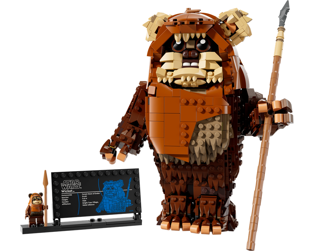 LEGO Set 75430-1 Wicket the Ewok (2025 Star Wars) | Rebrickable - Build ...