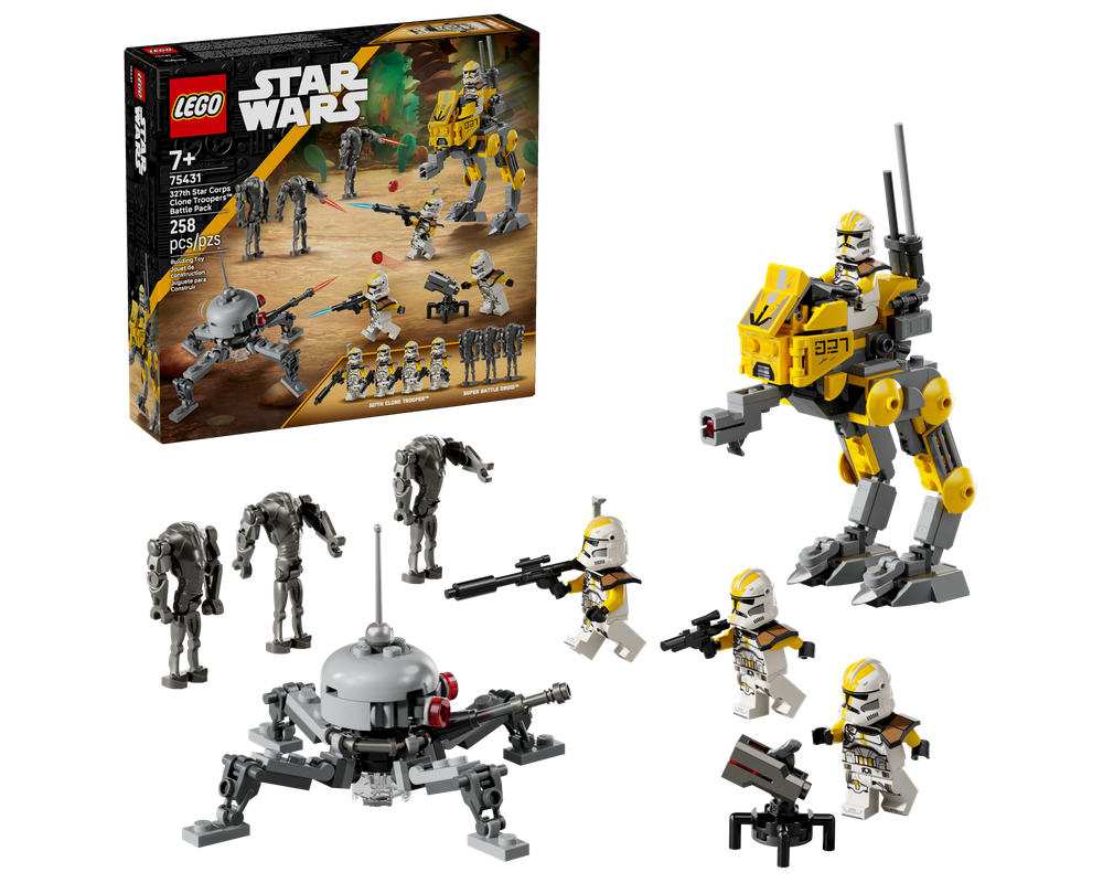 LEGO Set 75431-1 327th Star Corps Clone Troopers Battle Pack (2025 Star ...