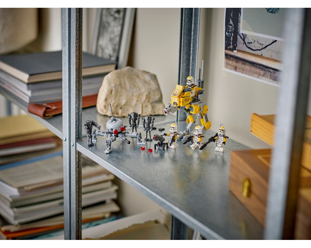 LEGO Set 75431-1 327th Star Corps Clone Troopers Battle Pack (2025 Star ...