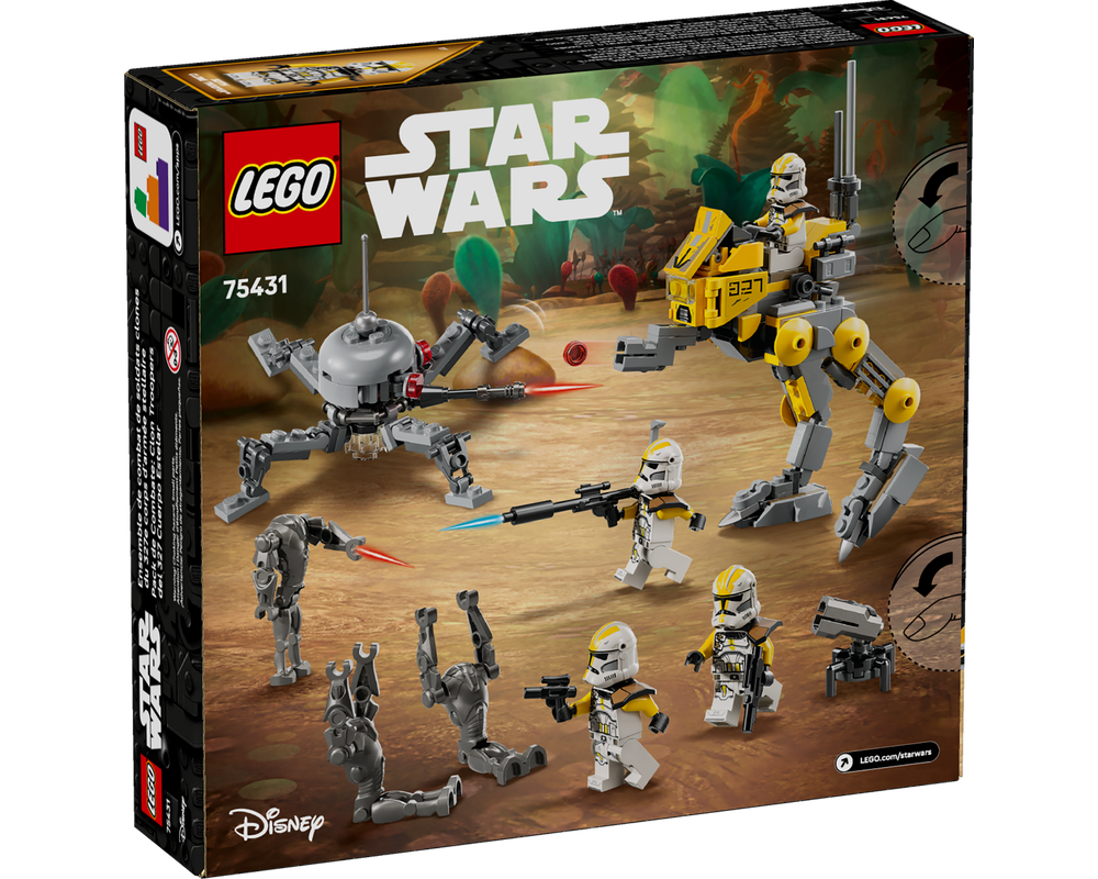 LEGO Set 75431-1 327th Star Corps Clone Troopers Battle Pack (2025 Star ...