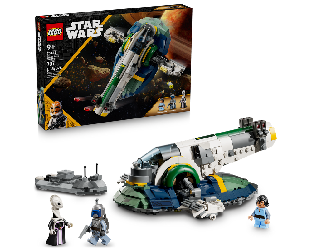 LEGO Set 75433-1 Jango Fett's Starship (2025 Star Wars) | Rebrickable ...