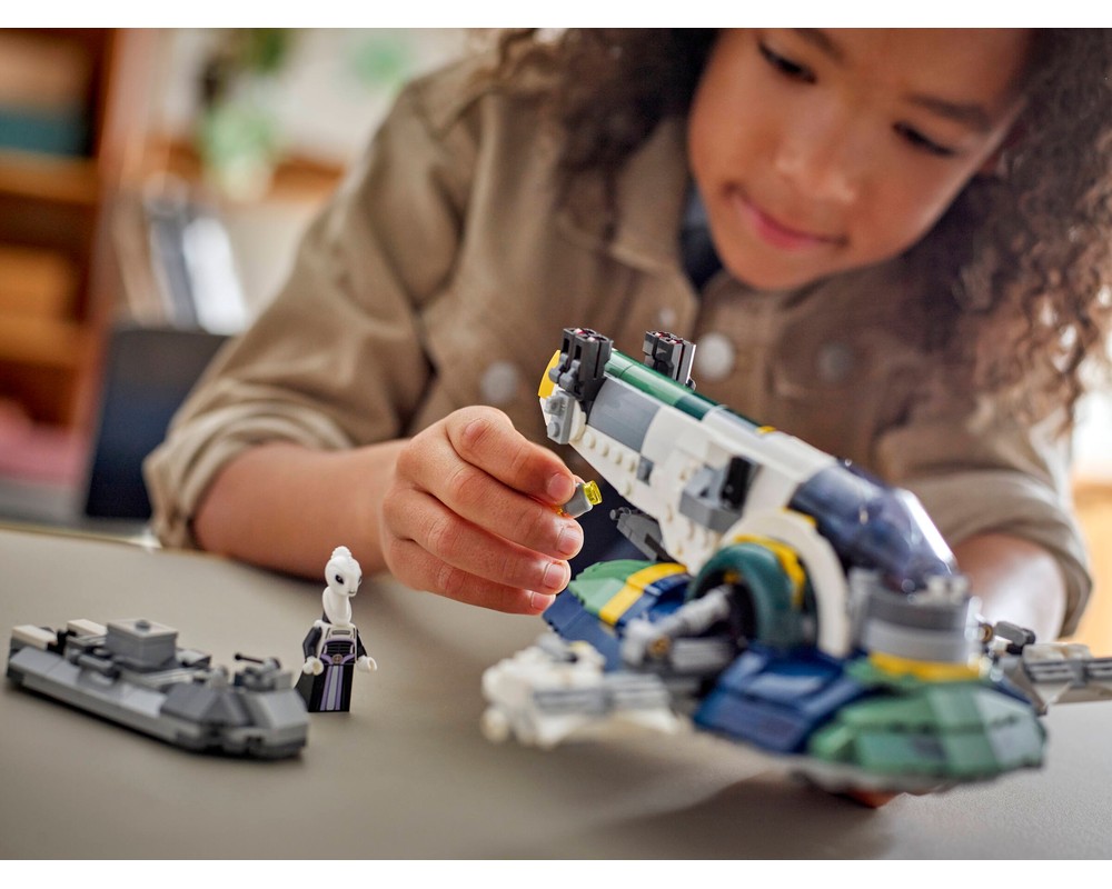 LEGO Set 75433-1 Jango Fett's Starship (2025 Star Wars) | Rebrickable ...