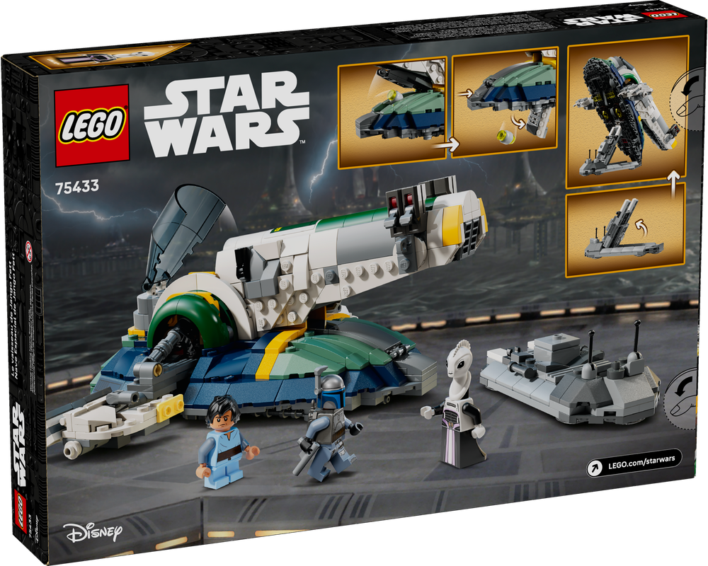 LEGO Set 75433-1 Jango Fett's Starship (2025 Star Wars) | Rebrickable ...