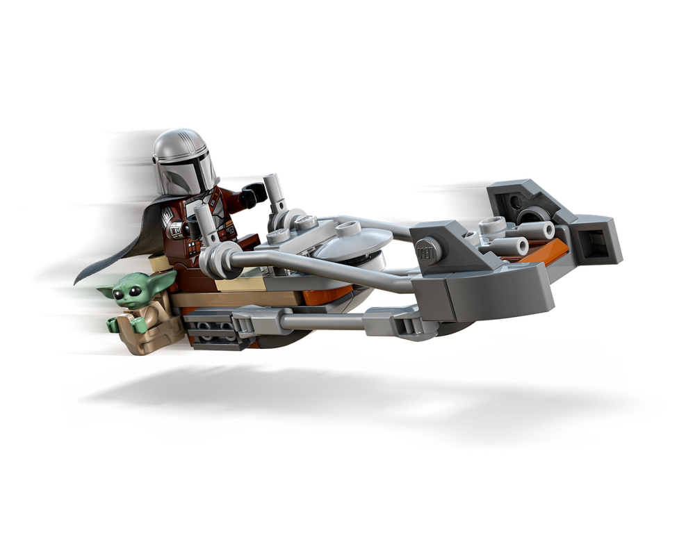 LEGO Set 75436-1 The Mandalorian & Grogu's Speeder Bike (2026 Star Wars ...