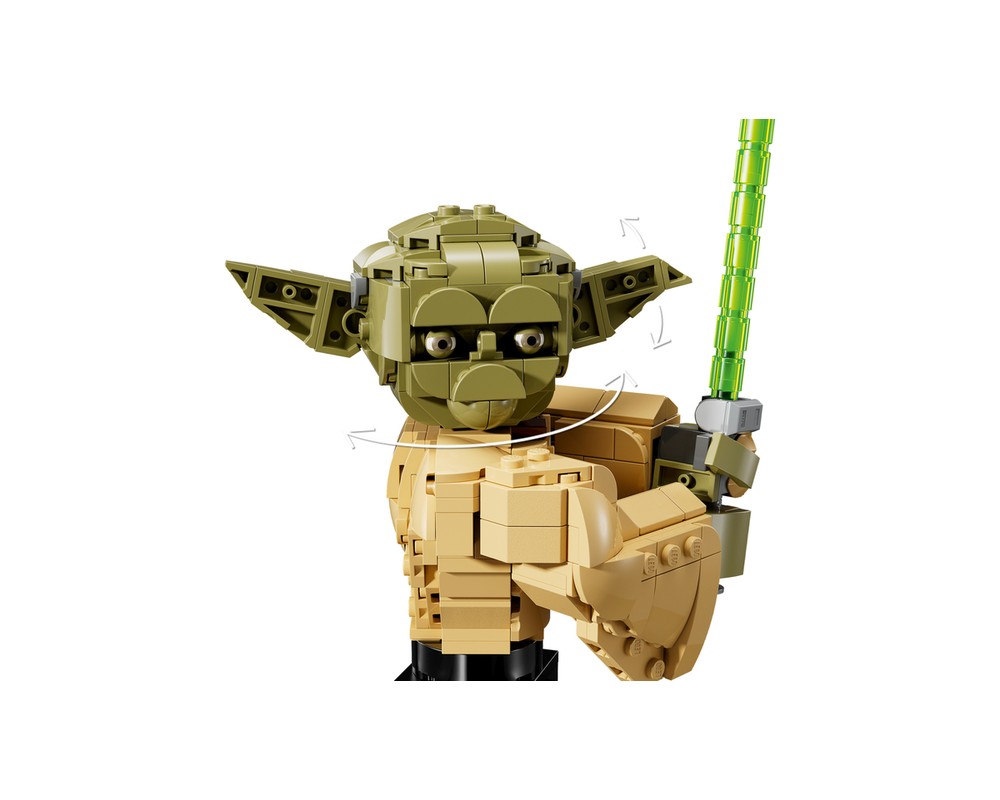 LEGO Set 75438-1 Yoda Bust (2026 Star Wars) | Rebrickable - Build with LEGO
