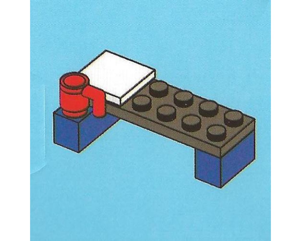 LEGO Set 7553-1-s8 2011 - Day 8: Bed (2011 Seasonal > Advent > City ...