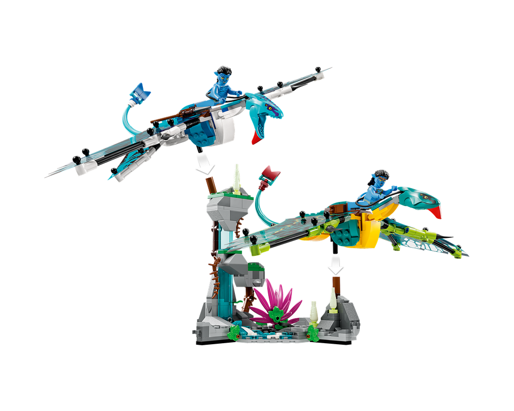 LEGO Set 75572-1 Jake & Neytiri's First Banshee Flight (2022 Avatar ...
