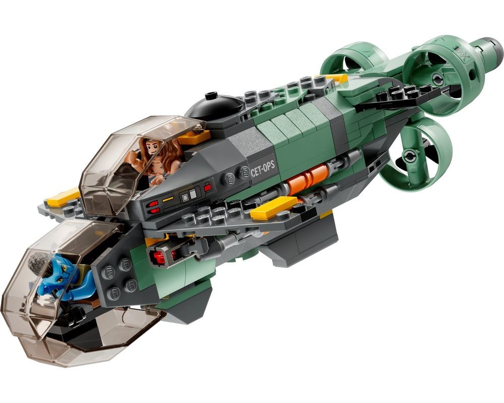 LEGO Set 75577-1-s1 Mako Submarine (2023 Avatar) | Rebrickable - Build ...