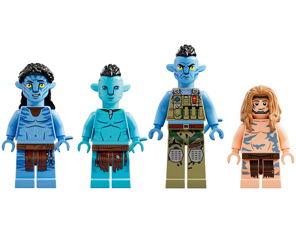 LEGO Set 75577-1 Mako Submarine (2023 Avatar) | Rebrickable - Build ...