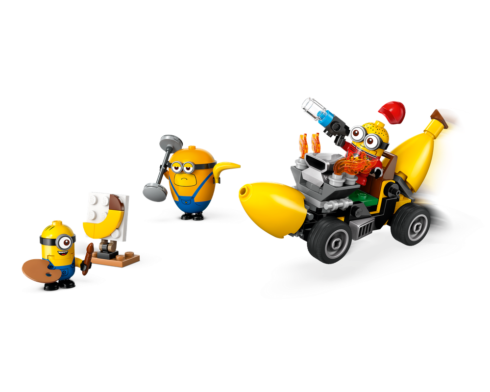 LEGO Set 75580-1 Minions and Banana Car (2024 Despicable Me 4 ...