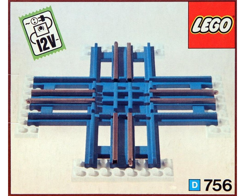 LEGO Set 756-1 Electric Crossing (1974 Train > 12V) | Rebrickable ...