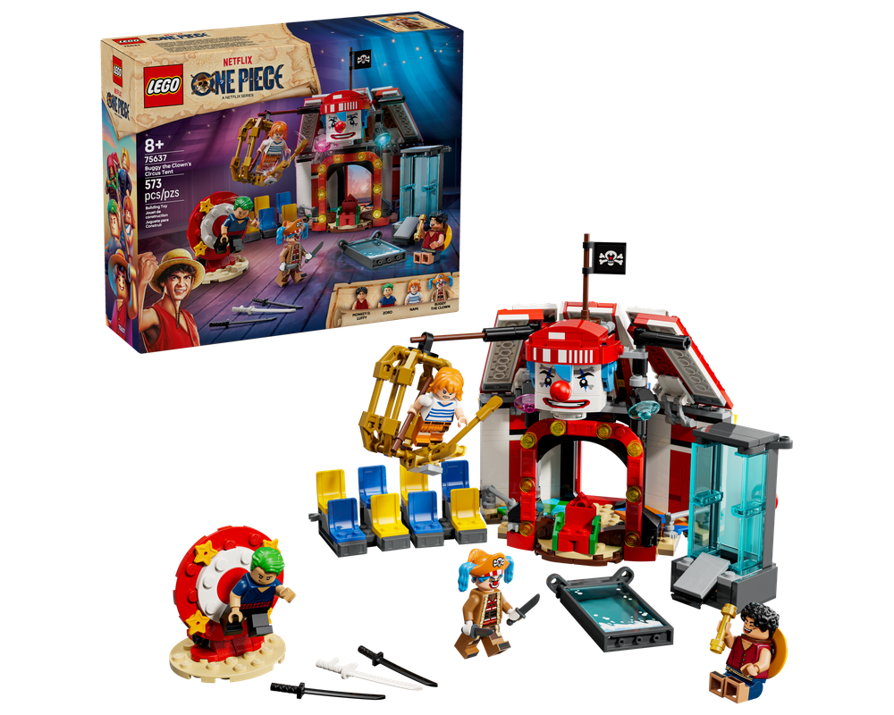 LEGO Set 75637-1 Buggy the Clown's Circus Tent (2025 One Piece ...