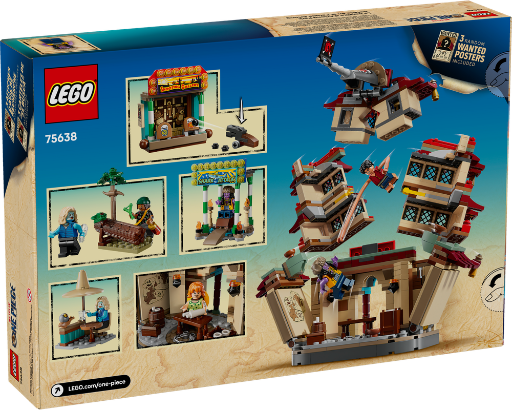 LEGO Set 75638-1 Battle at Arlong Park (2025 One Piece) | Rebrickable ...