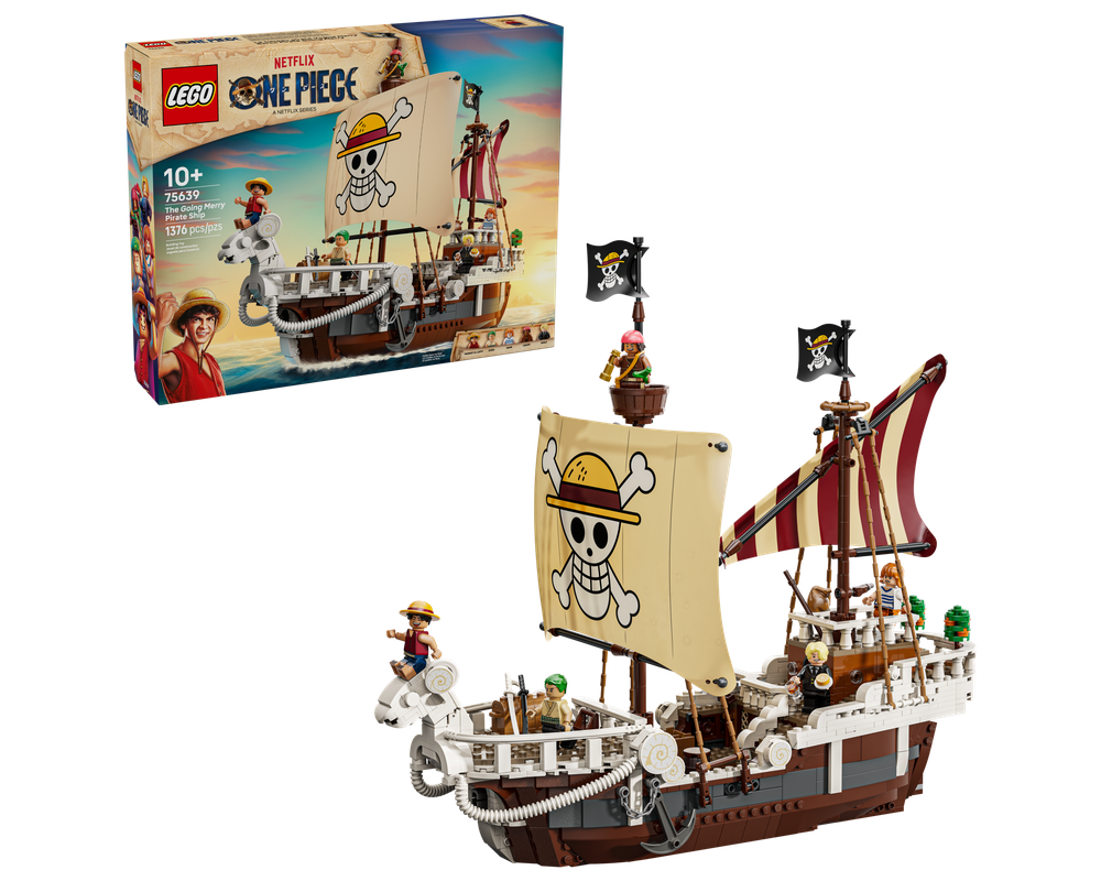 LEGO Set 75639-1 The Going Merry Pirate Ship (2025 One Piece ...