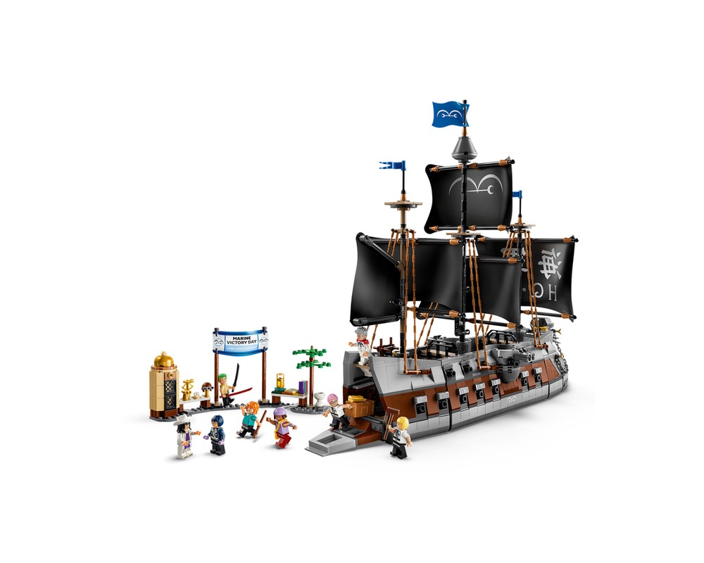 LEGO Set 75646-1 Garp's Marine Battleship (2026 One Piece ...