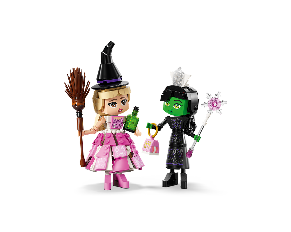LEGO Set 75682-1 Elphaba & Glinda Figures (2024 Wicked) | Rebrickable ...
