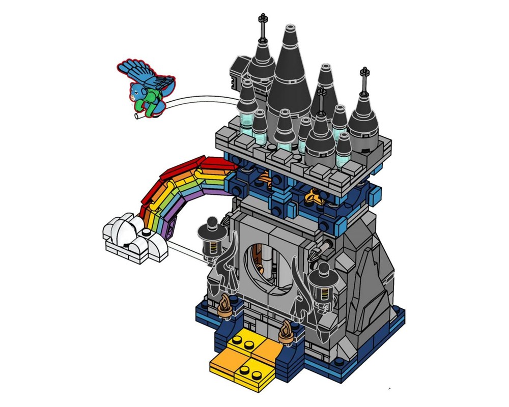 LEGO Set 75689-1-s2 Kiamo Ko Castle (2025 Wicked) | Rebrickable - Build ...