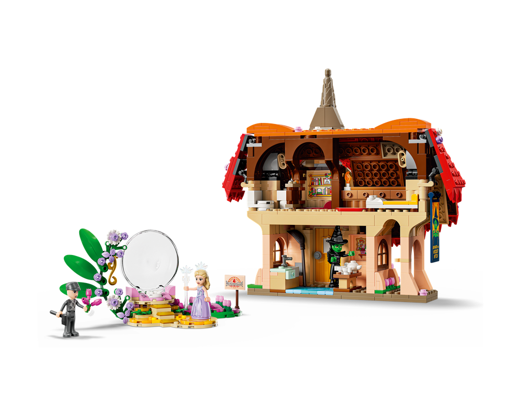 LEGO Set 75690-1 Glinda & Elphaba Visit Munchkinland (2025 Wicked ...