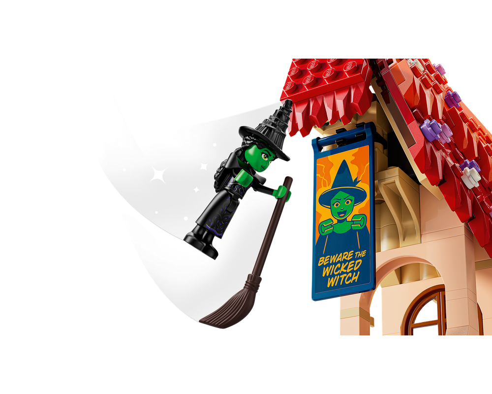 LEGO Set 75690-1 Glinda & Elphaba Visit Munchkinland (2025 Wicked ...