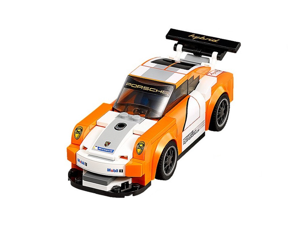 LEGO Set 75912-1-s2 Porsche 911 GT - Orange (2015 Speed Champions ...