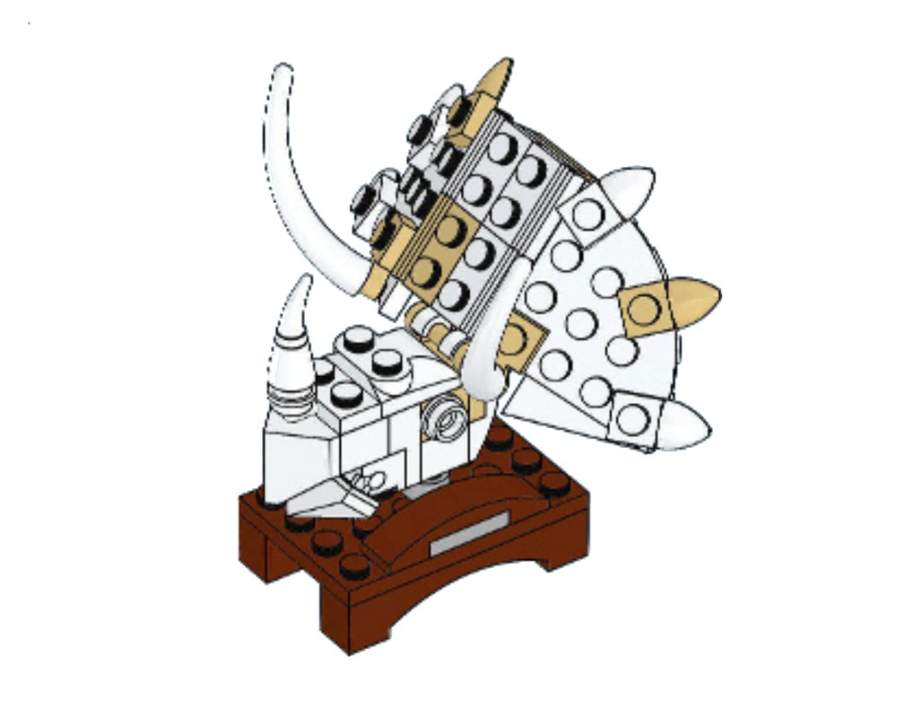 LEGO Set 75930-1-s1 Triceratops Skull (2018 Jurassic World ...