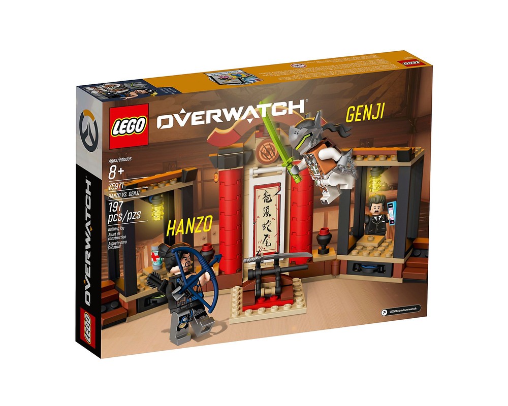 LEGO Set 75971-1 Hanzo vs. Genji (2019 Overwatch) | Rebrickable - Build ...