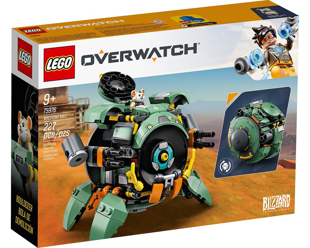 LEGO Set 75976-1 Wrecking Ball (2019 Overwatch) | Rebrickable - Build ...