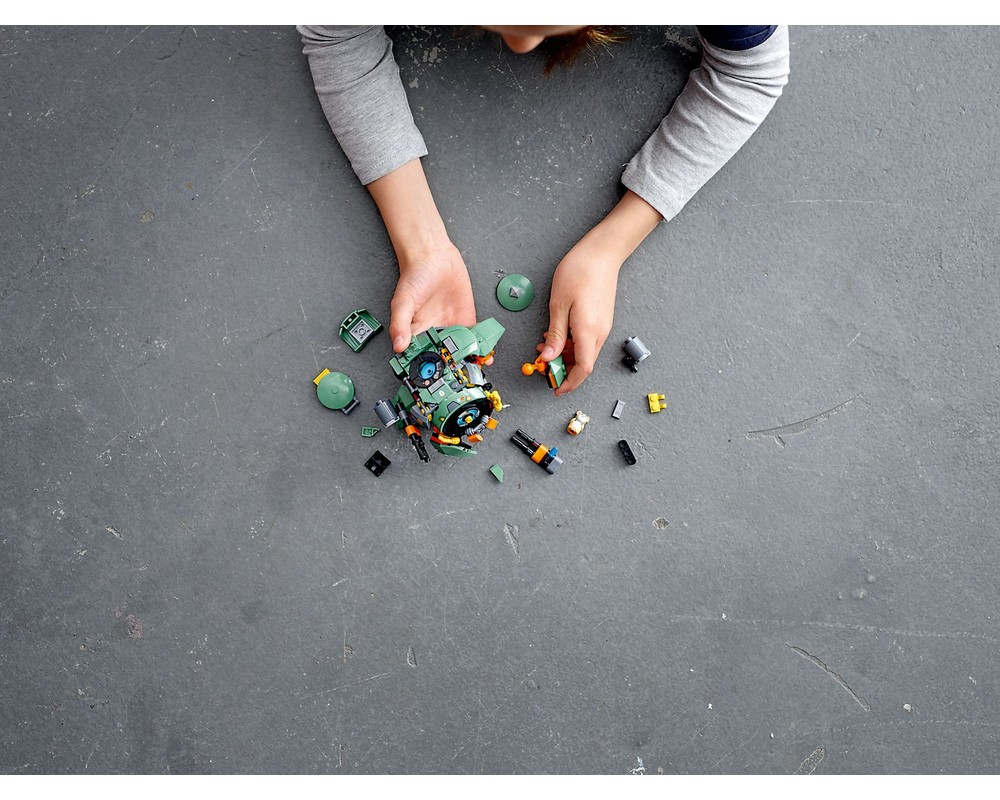 LEGO Set 75976-1 Wrecking Ball (2019 Overwatch) | Rebrickable - Build ...