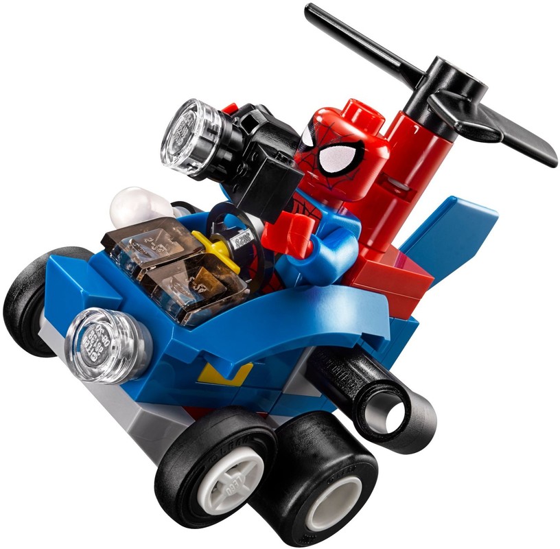 LEGO Set 76064-1-s1 Spider-Man's Mighty MIcro (2016 Super Heroes ...