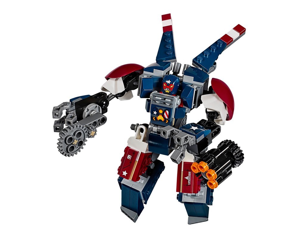 LEGO Set 76077-1-s2 Detroit Steel Mech (2017 Super Heroes Marvel ...
