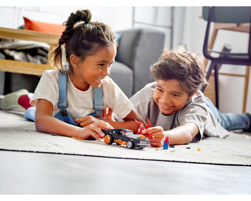 LEGO Set 76173-1 Spider-Man and Ghost Rider vs. Carnage (2021 Super ...