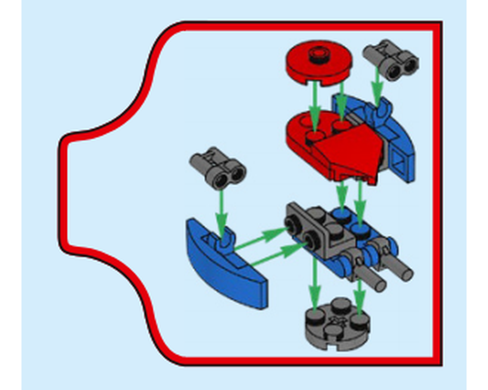 LEGO Set 76196-1-s10 2021 - Day 10: EDITH Drone (2021 Seasonal > Advent ...
