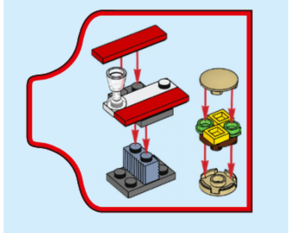 LEGO Set 76196-1-s6 2021 - Day 6: Picnic Table (2021 Seasonal > Advent ...